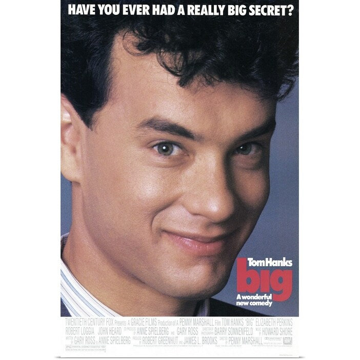 "Big (1988)" Poster Print – Overstock