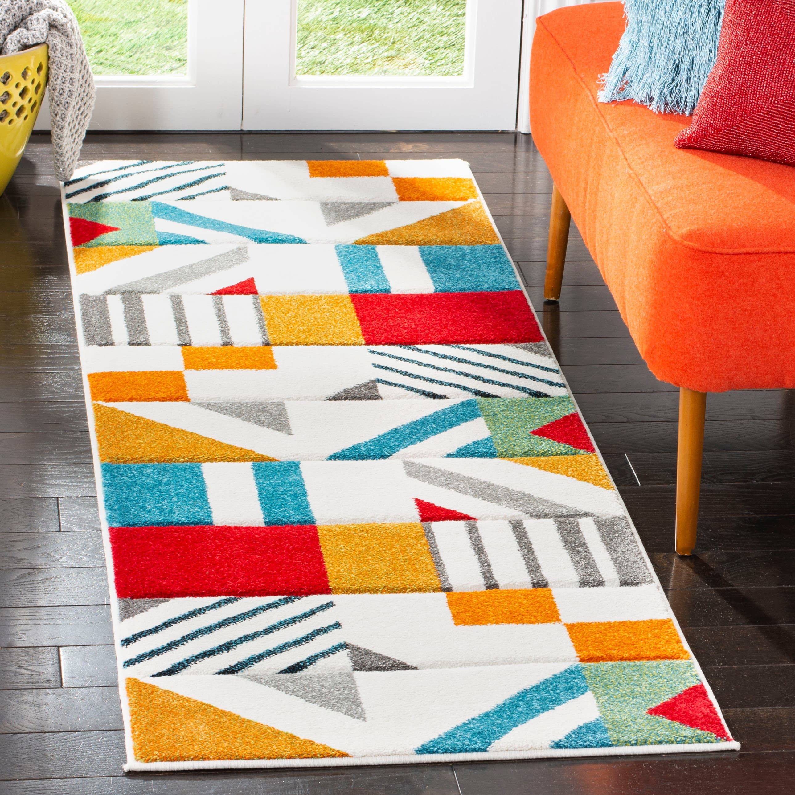 SAFAVIEH Hollywood Tzana Mid-Century Modern Abstract Rug – Overstock
